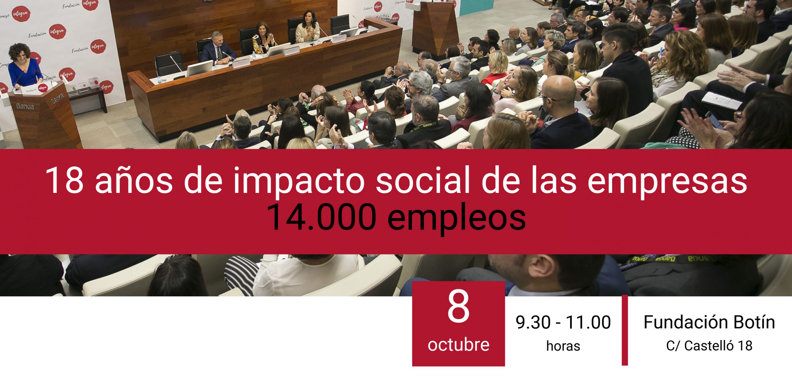 Evento anual de Fundación Integra 2019 - Fundación Integra